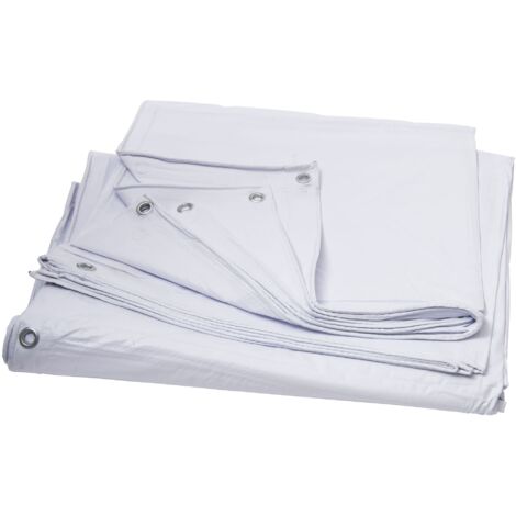 Telone in PVC bianco 300g/m2 WERKA PRO4x5m