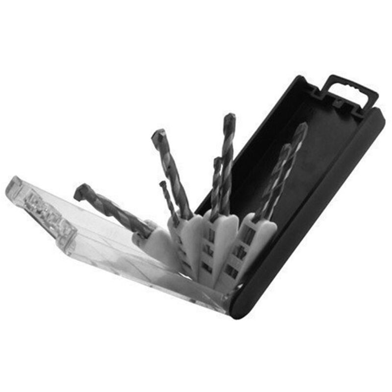 Coffret 7 forets beton bv600 4+5+6+7+8+10+12 mm mm