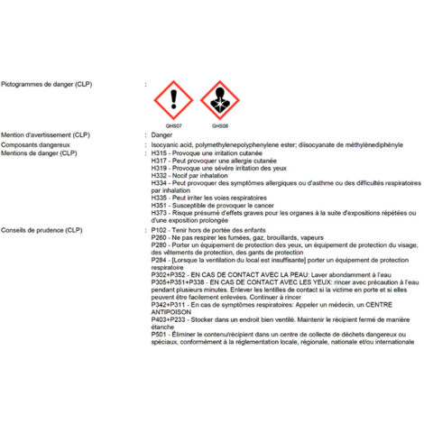 Mousse PU pour ancrage de poteaux ALSA-PPU - Scellement rapide bois/PVC ...