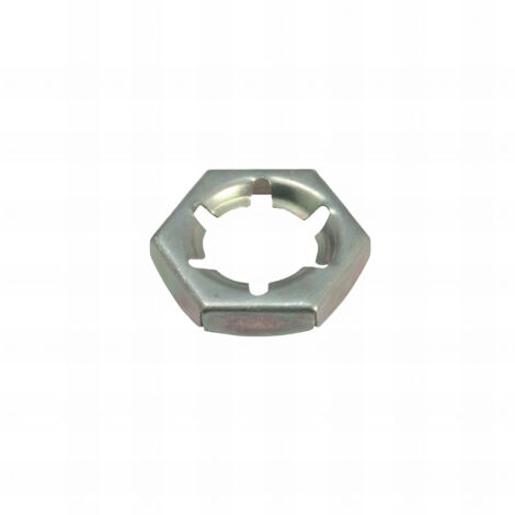 200 Ecrous PAL DIN7967 Acier zingués blanc - 12 mm