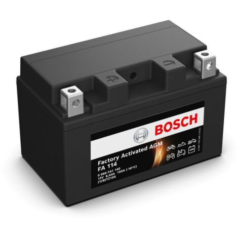 Batterie moto Bosch FA114 YTZ10S 12V 8.6AH 150A