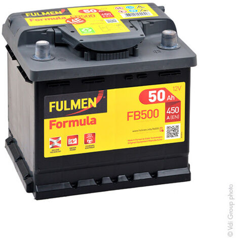 Batterie FULMEN Formula FB500 12v 50AH 450A L1D