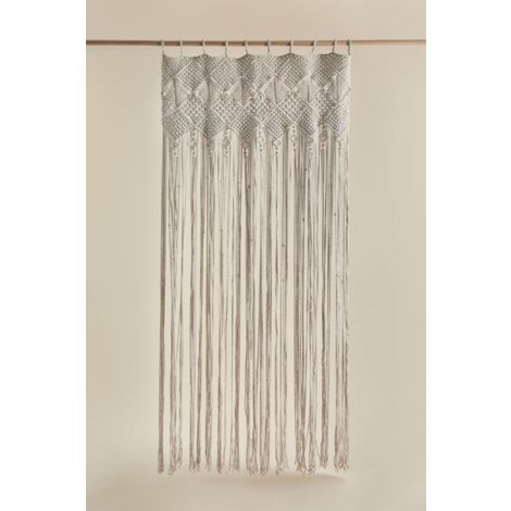 Cortina en Macramé (110x215 cm) Cendala SKLUM