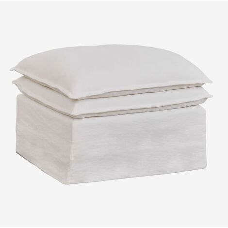 Puff en lino y algodón Grace SKLUM