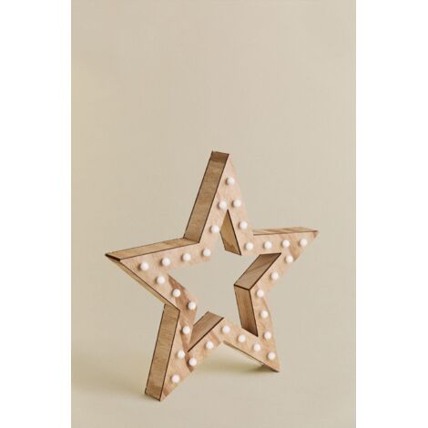 Figura decorativa con luces LED Luzi SKLUM
