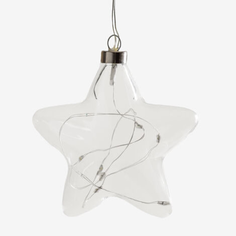 Figura decorativa de cristal con luces LED Serien SKLUM