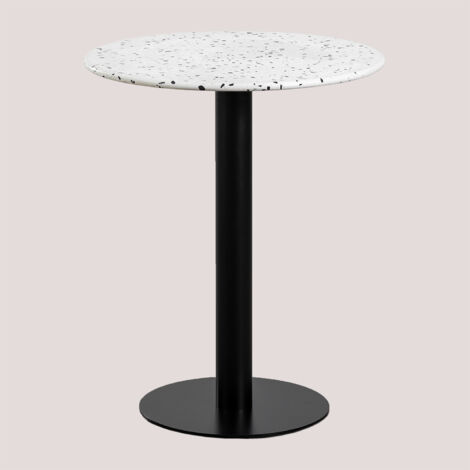 Tavolo da bar rotondo in terrazzo (Ø60cm) Dolce SKLUM