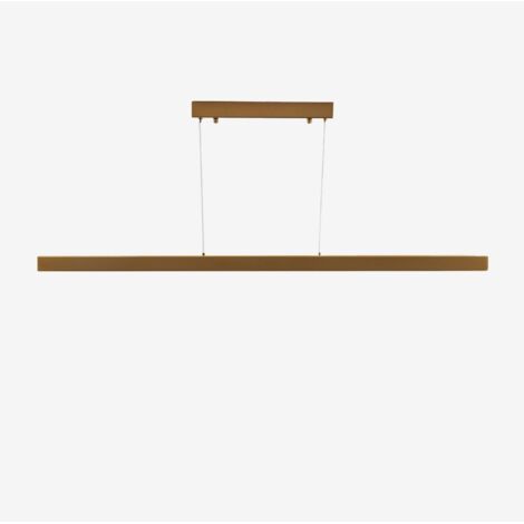 Plafoniera lineare LED Nilam in metallo (120 cm) SKLUM