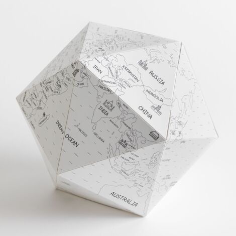 Planisfero 3D da colorare Gunter Kids SKLUM