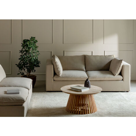 Canapé modulaire 2 pièces de style Estefan avec accoudoirs SKLUM ...