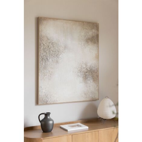 Tableau décoratif avec texture en plâtre (100x120 cm) Bestue SKLUM ...