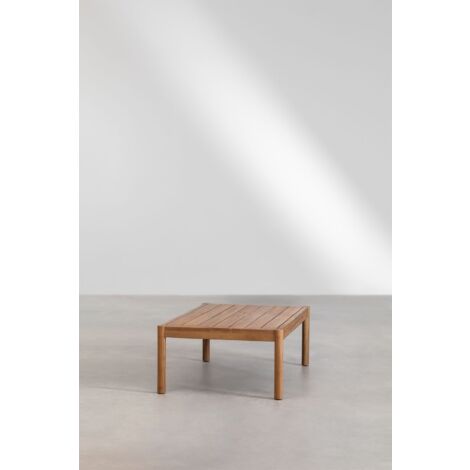 Table basse rectangulaire 120x75 cm en bois d'acacia Melvin SKLUM