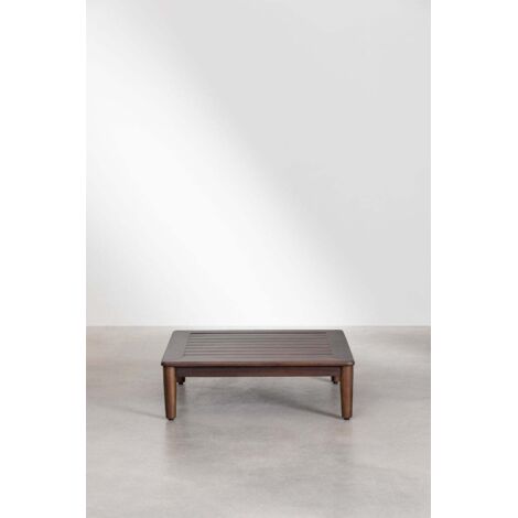 Table basse de jardin carrée 85x85 cm en acacia Giulia SKLUM