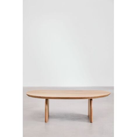 Table basse en bois d'acacia Bedum (135x80 cm) SKLUM