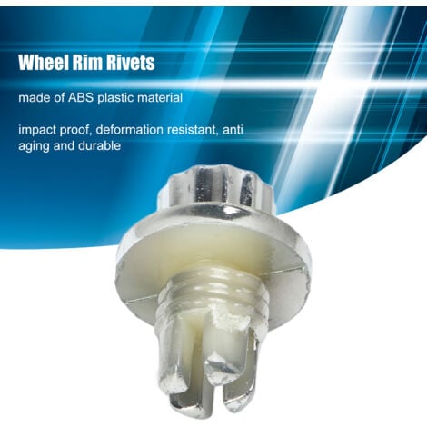 Rivets de Roue de Voiture, 25 Pcs Rivets de Jante de Roue Rivets à ...