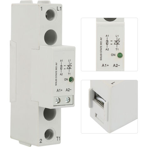 Relais statique, carte de relais statique SMT48 DIN Rail, module de ...