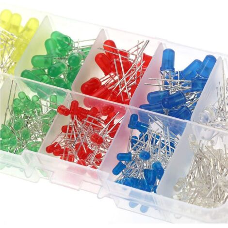 Ampoule à diode électroluminescente LED, lampe ultra-lumineuse, 5 ...