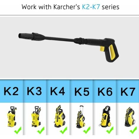 Pistolet de Rechange et Lance de Pulvrisation pour Karcher K2 K3 K4 K5 K6 K7 Nettoyeur Haute ...