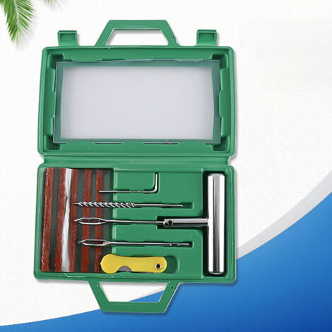Kit de réparation de pneus de voiture 12 pièces