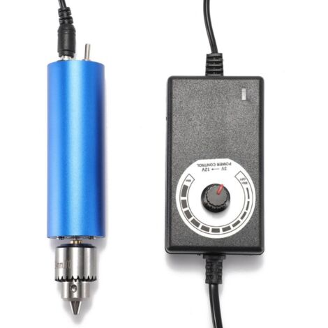 Perceuse électrique portative à vitesse réglable en continu