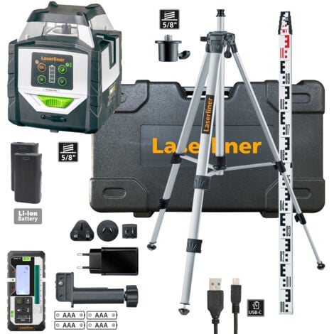 Laserliner Laser hybride 360° Duraplane Plus G360 Set 175 cm