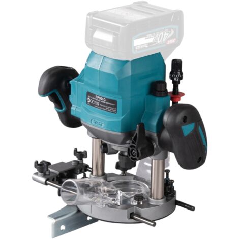 Défonceuse sans fil 40V Makita RP001GZ moteur Brushless robuste ...