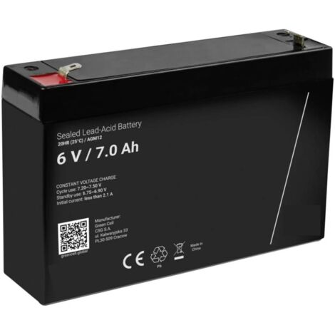 6V 7,0Ah Batterie
