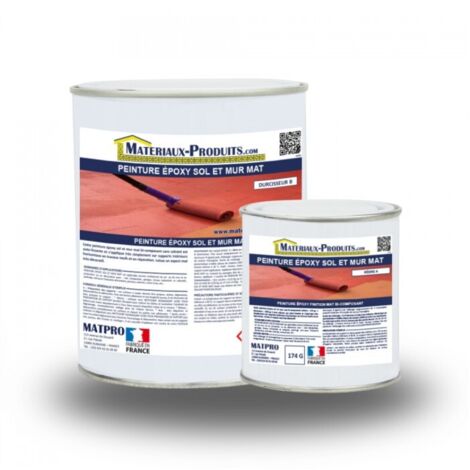 Peinture époxy sol et mur Mat - 2.5 Kg Blanc - MATPRO