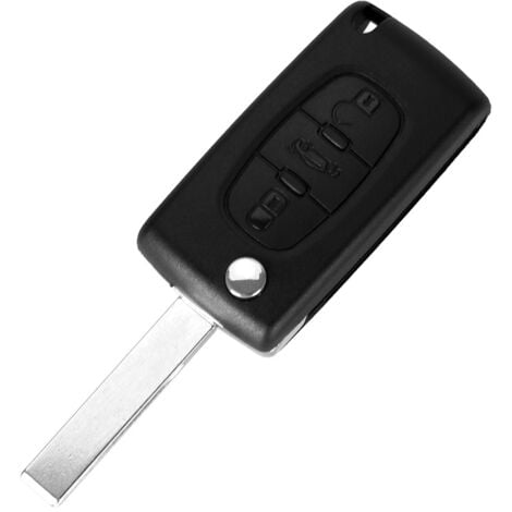 Coque Clé pour Peugeot 207 307 308 407 308SW 207CC 308CC 307CC RCZ Citroen C3 Picasso C5-CE0536 ...