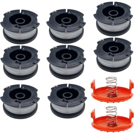 Bobine fil coupe bordure fil de rechange A6481 compatible pour Black et Decker Ø 1,65mm longueur ...
