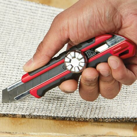 Cutter à lame sécable en métal de précision pour plaquiste, BTP et ...