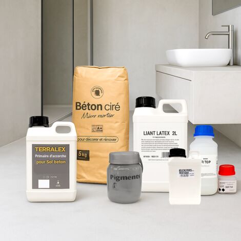 Kit Beton Cire Salle De Bain