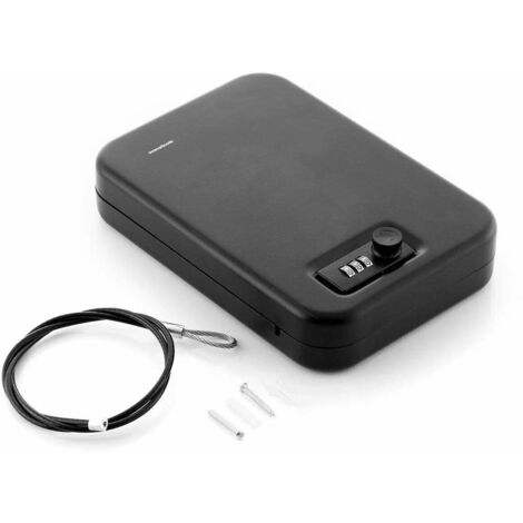 Coffre-Fort Portable avec Câble de Sécurité Prisaven InnovaGoods