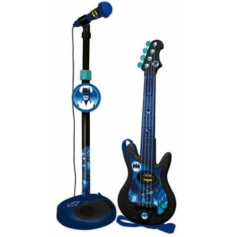 Guitare pour Enfant Batman Microphone Karaoké