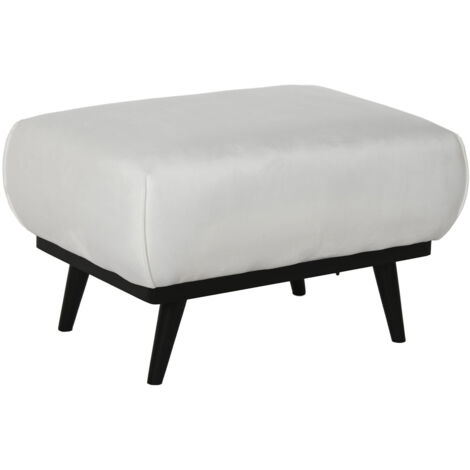 Banquette DKD Home Decor Blanc Noir 70 x 50 x 42 cm