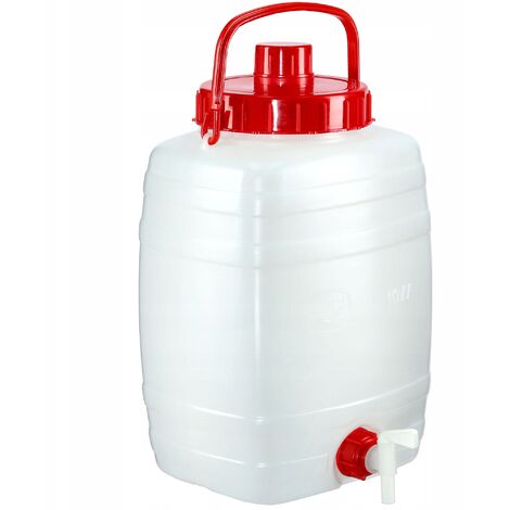 KADAX Wasserkanister, Getränkefass aus Kunststoff, Trinkwasserkanister ...