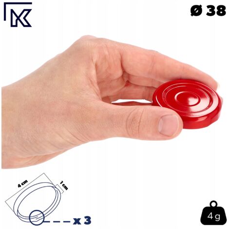 KADAX Schraubdeckel für Gläser, fi 38mm Ersatzdeckel, Twist-Off-Deckel ...