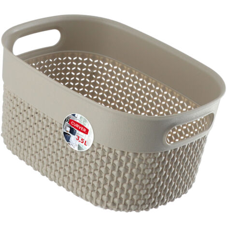 Curver Filo Recycled Behälter aus Kunststoff 3.5 l, Beige