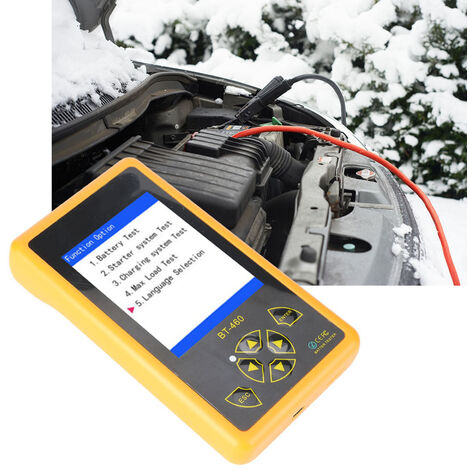 AUTOOL BT-460 Autobatterietester, Ladesystemanalysator ...