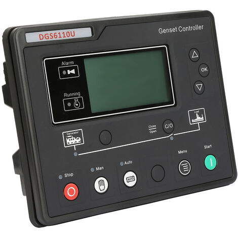Eosnow DGS6110U Elektronisches Generator-Controller-Modul, Bedienfeld, LCD-Display