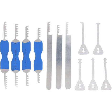 12-teiliger Kammpick aus Edelstahl, Handwerkzeuge für Feuerwehrleute ...