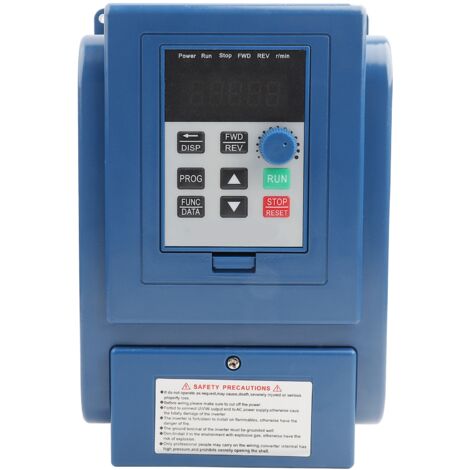 Eosnow 1 Stück 380 VAC VFD-Geschwindigkeitsregler mit variabler Frequenz für 3-Phasen-4-kW ...