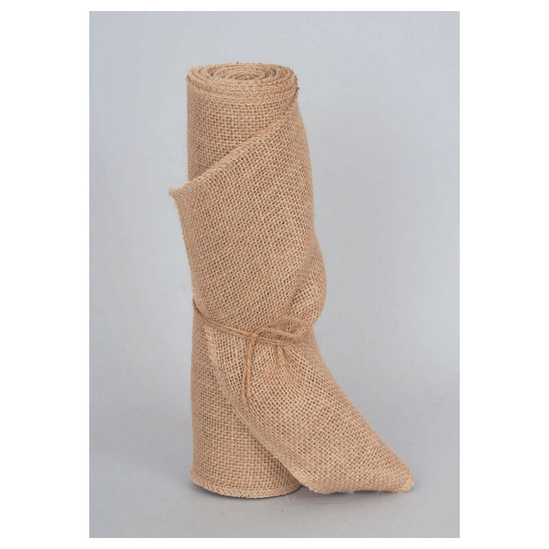 Rollo de yute Cm.26X3Mt decoración navideña