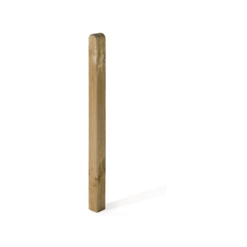 Poste de madera impregnada 7x7xH 300 cm