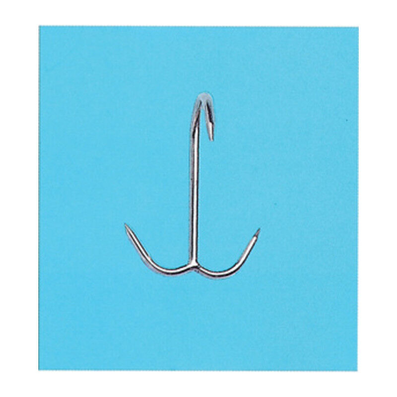 Ganchos inox para carnicería 120x5 2 pz