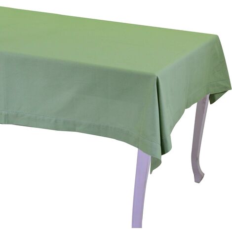 Mantel rectangular Juliette verde cm140x240