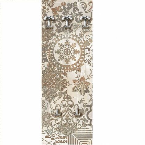 Colgador de pared Oriental Beige 46x125 cm