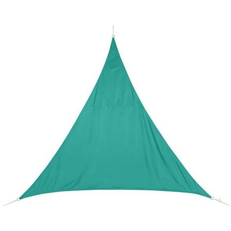 Toldo Triangular 5x5x5m en Tela Impermeable - Color: Verde