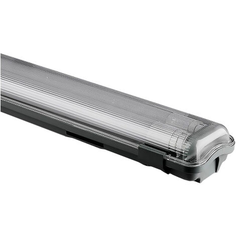 Plafón Doble Tubo Led 2 X 18W-4000K Mm.1260 X 112 X 63 Mm