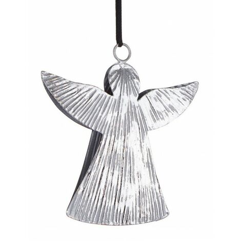 Pendaglio Komal Angelo Argento L 12x